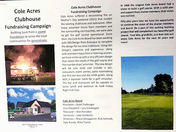 News + Events - Cole Acres Golf and Grill